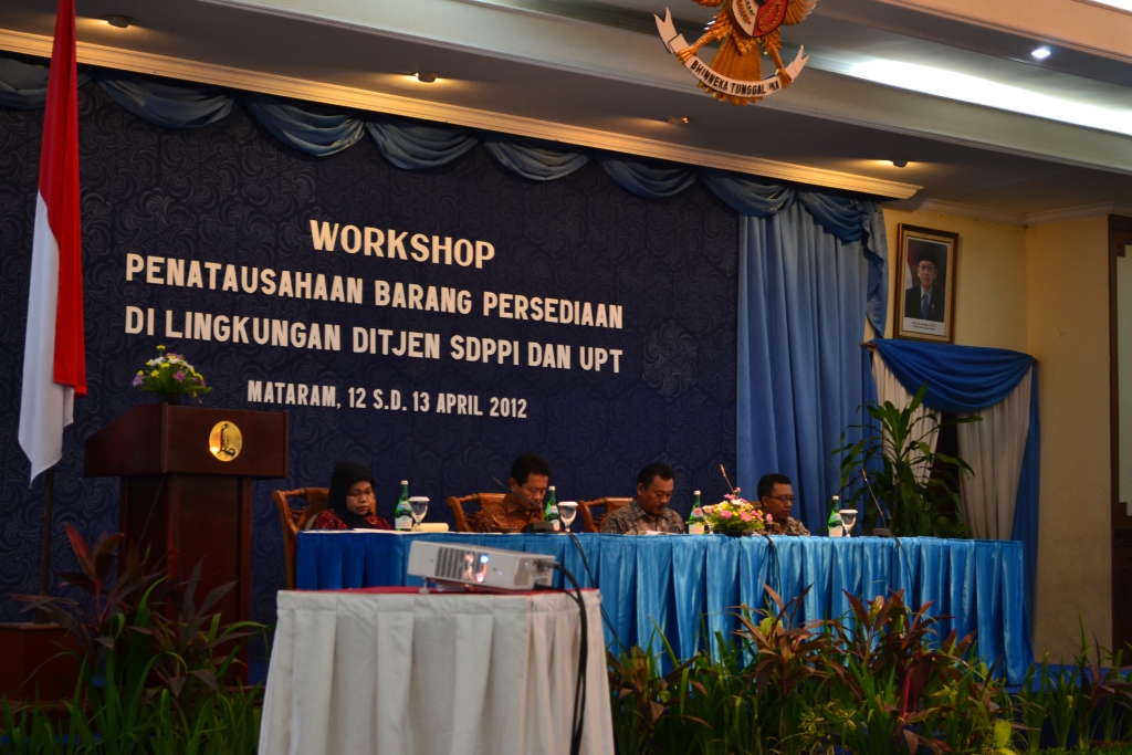 Workshop Penatausahaan Barang Persediaan di Lingkungan Ditjen SDPPI dan ...