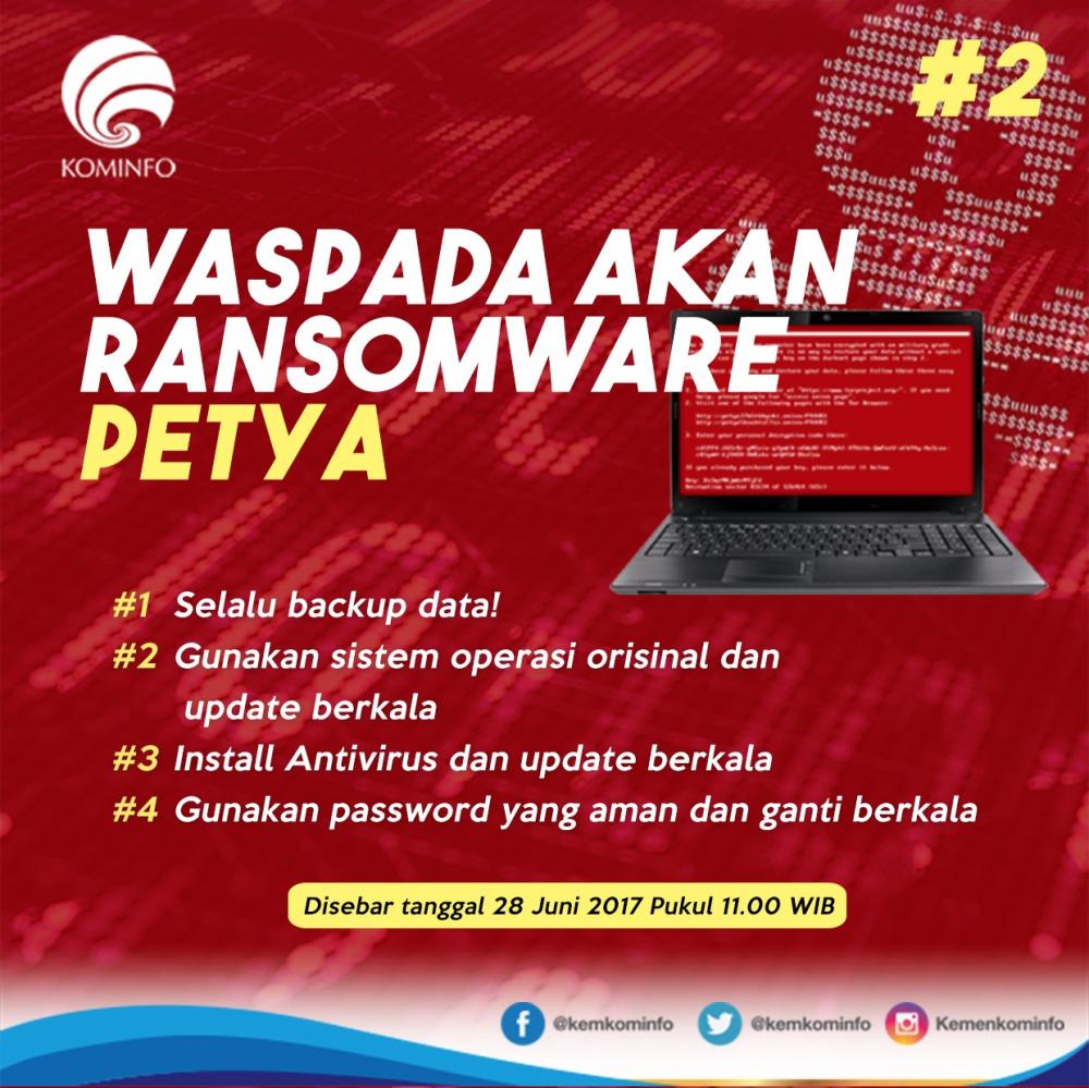 Langkah Antisipasi Serangan Ransomware Petya - Seputar DJID - Info ...
