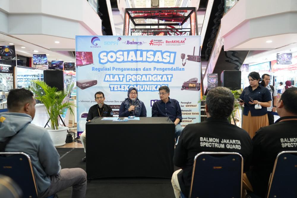 Direktur Pengendalian SDPPI: Teliti dan Peduli Dalam Berdagang Alat ...